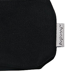 Augbunny Multi-Purpose 100% Cotton 12oz Canvas Zipper Pen Pencil Stationery Case Bag Cosmetic Makeup Pouch 6-Pack