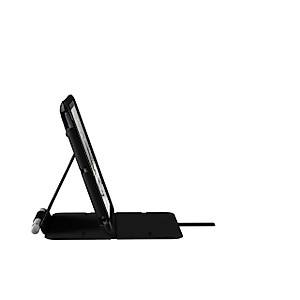 UAG Folio iPad Mini (5th Gen, 2019) Case Metropolis Feather-Light Rugged [Black] Military Drop Tested iPad Cover with Apple Pencil Holder