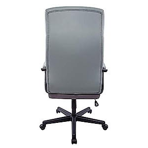 STAPLES Rutherford Luxura Manager Chair, Gray (58677)
