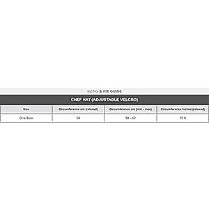 Chef Works Chef Hat, Black, One Size
