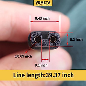 VRMETA Head Shaver USB Cable Charger Cord for Pitbull Skull Shaver，Charger Cord for freedom grooming head Shaver and many brands USB Cable Shaver Electric Shaver Power Cord Replacement