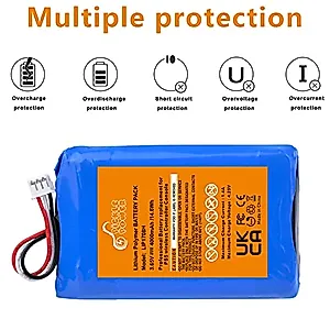 Pickle Power PS5 Controller Battery, 4000mAh Upgraded LIP1708 Battery Replacement for Sony PS5 Playstation 5 DualSense CFI-ZCT1W Wireless Controller (Not fit for DualSense Edge)