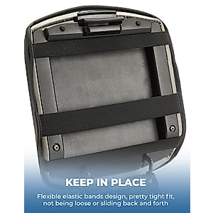 ISSYAUTO Center Console Cover Armrest lid Cover Compatible with 2009-2015 Pilot, Leather Arm Rest Covering for Car, Well-Make Durable Middle Console Cover Armrest Box Protective Cover