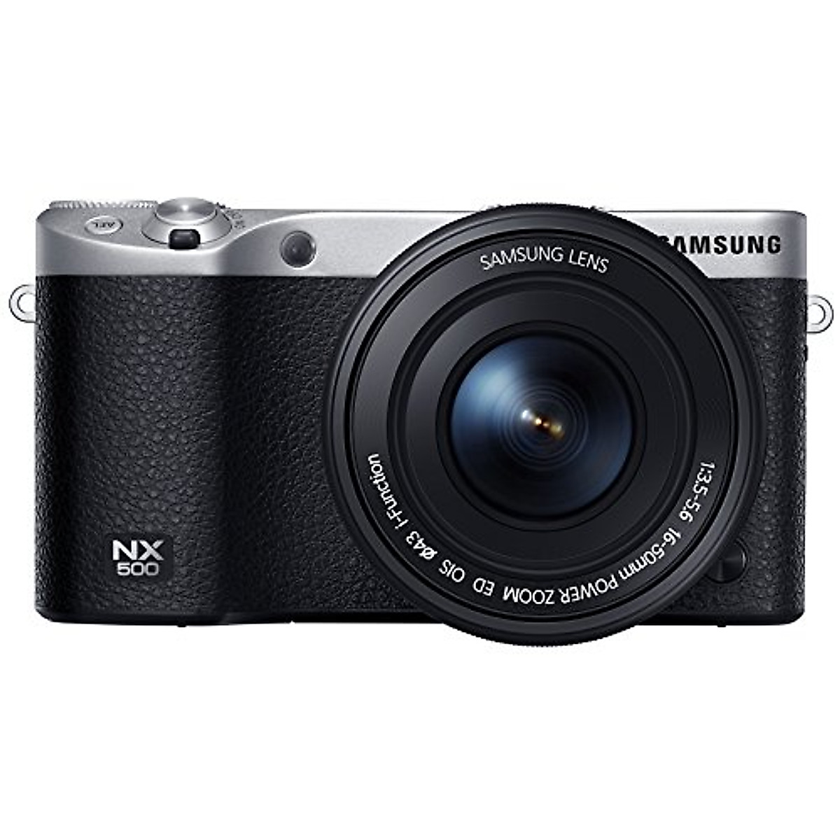 Samsung Electronics EV-NX500ZBMIUS NX500 28 MP Wireless Smart Compact System Camera with Included Kit Lens