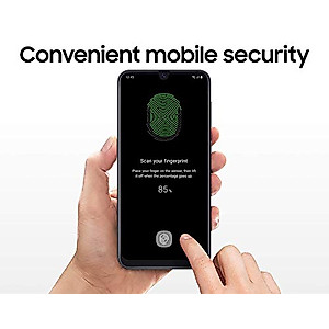 Samsung Galaxy A50 A505F 128GB Dual SIM Unlocked GSM Phone w/ Triple (25MP+8MP+5MP) Camera - Black