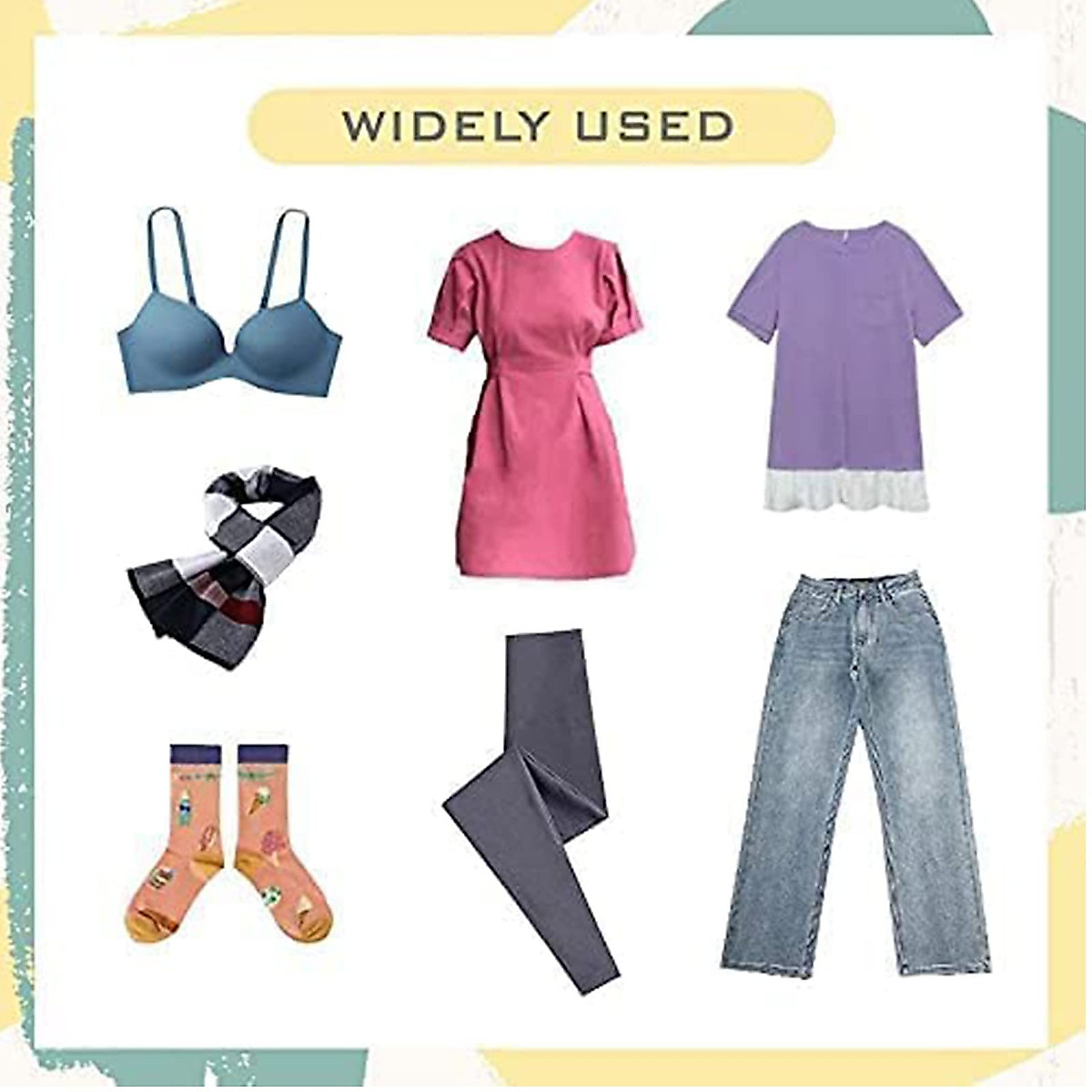 MENGHUONIAN 7Grid Washable Wardrobe Clothes Organizers and Storage Wardrobe - Wardrobe Clothes Organizer (Off White,7 Grids-Jeans)