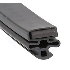 Passeal – 7x28-1-2 Door Gasket Size - 24 1/4 x 59 3/4 - Kelvinator Door Seal for Cooler or Freezer – Compatible with Kelvinator 7x28-1-2 Refrigeration Gasket