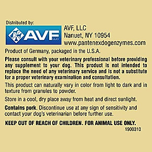 Pan-tenex | 10x Digestive Enzymes for Dogs - 8.8 Ounces (250 Grams)