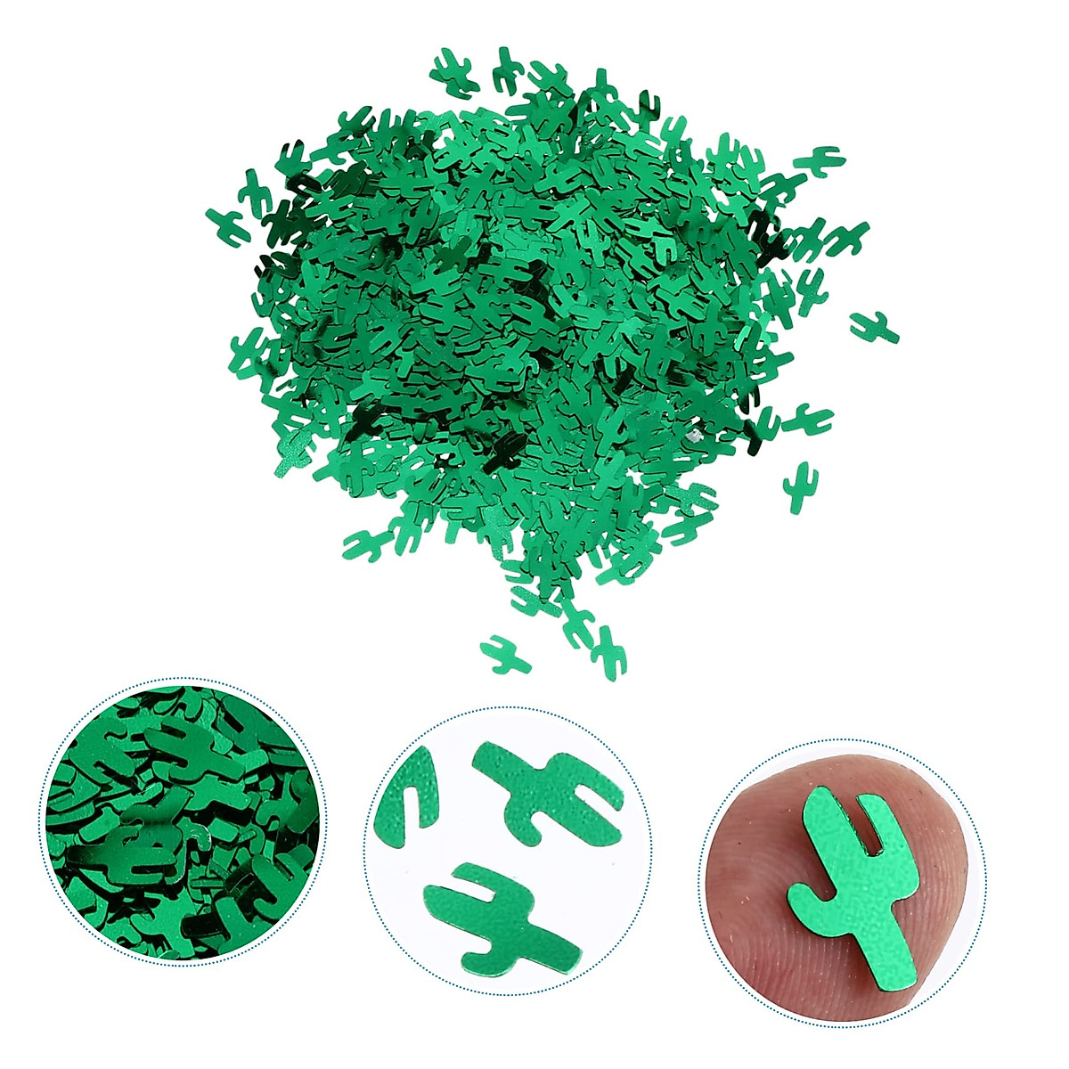 JOINPAYA 1 Pack cactus confetti star decor mexican decor plastic balloons pvc table scatter sprinkles Tropical party table Confetti Festival Sequins Party Decorative Confetti Party Confetti