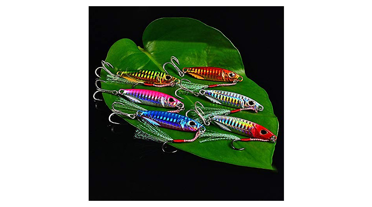 Official Flivevine 30g Slow Jig Baits for Saltwater & Freshwater Fishing