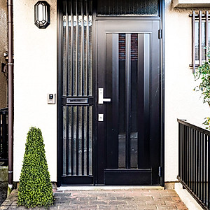 ECOOPTS 1 Piece Artificial Boxwood Trees UV Resistant Decorative Buxus Tower, Topiary Fake Tree Plant Decoration for Home Garden Indoor Outdoor