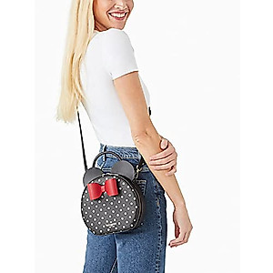 Minnie Mouse Crossbody Bag with Ears and Bow