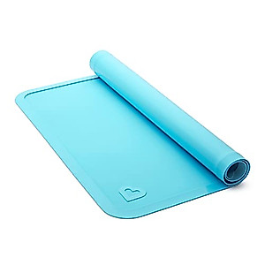 Munchkin® Spotless™ Silicone Placemats for Kids, 2 Pack, Blue/Green