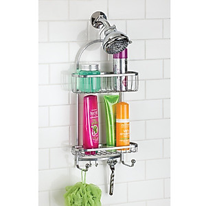 iDesign Shower Caddy, Silver