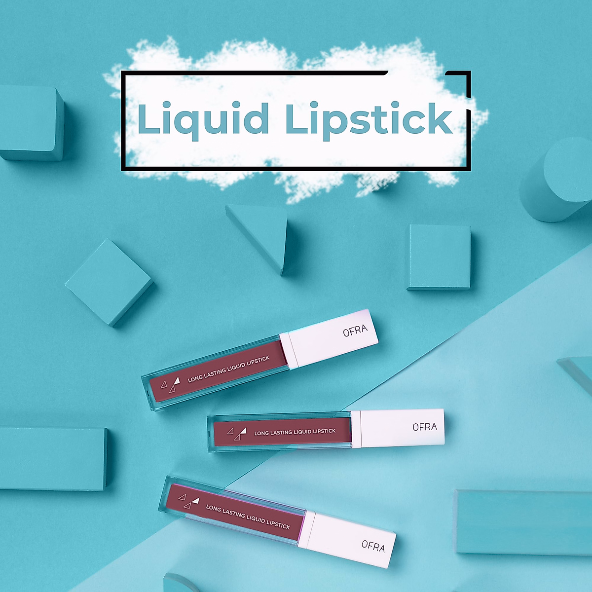 Ofra Cosmetics Charmed - Long Lasting Liquid Lipstick Lightweight Velvet Matte Lip Makeup with Vitamin A & Antioxidants - Lasts Up To 5 Hours - Vegan Formula - 8g Tube