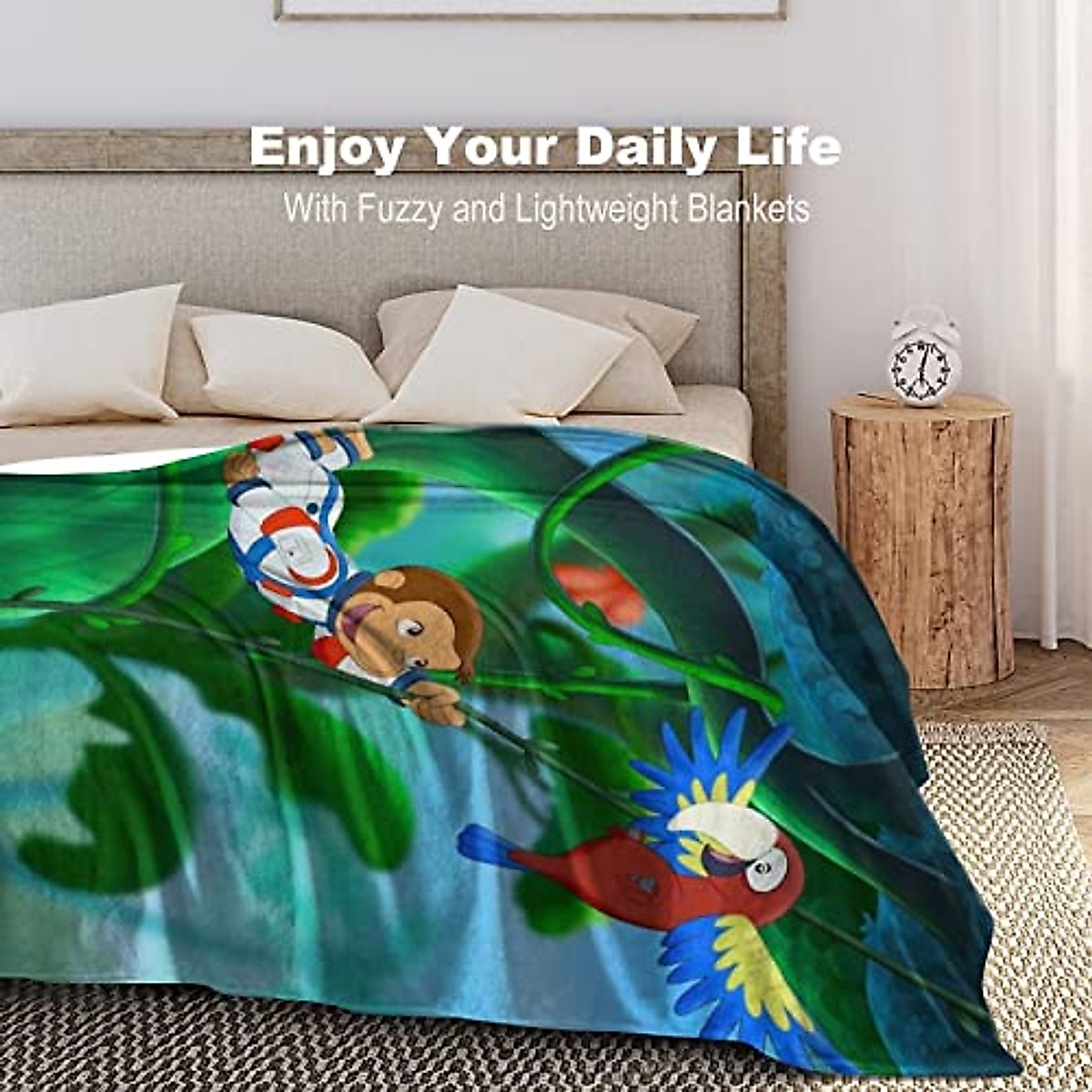 40"x50" Warm Poster Blanket 3D Printing All Seasons Throw Blanket Home Decor Blanket