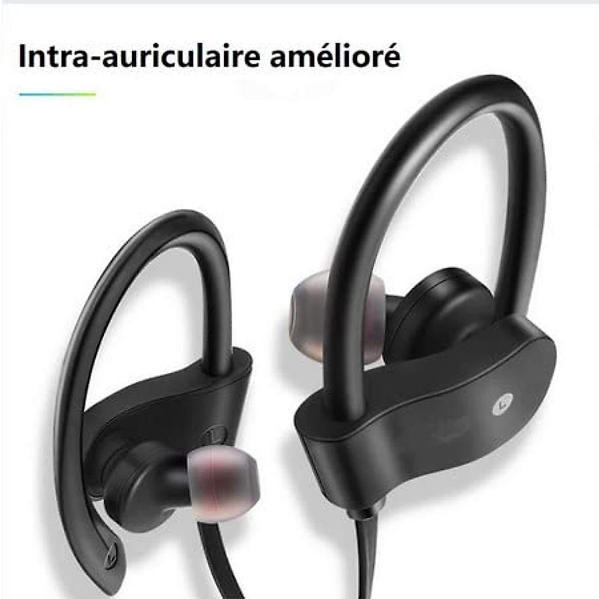 Wireless 4,1 Bluetooth Kopfhörer Ohrbügel Ohrhörer Bluetooth Headset Drahtlose Sport Ohrhörer Freihändiger Mit Mic Für Alle Smartphone