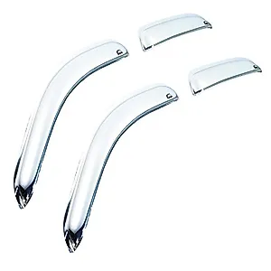 Auto Ventshade [AVS] Original Ventvisor / Rain Guards | Outside Mount, Chrome, 4 pc | 684738 | Fits 2004 - 2014 Ford F-150 SuperCab