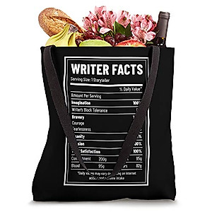 Writer Gift Facts Storyteller Story Author Screenwriter Tote Bag