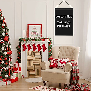 Custom Flag 12x18 In Personalize Add Your Text Photo Image Or Logo Customized Room Dorm Street Yard Garden Decoration Flags