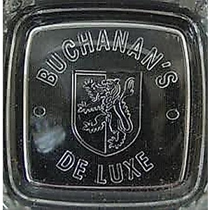 Set of 2 Buchanans De Luxe Scotch Whiskey Lowball Rocks Tumbler Glasses