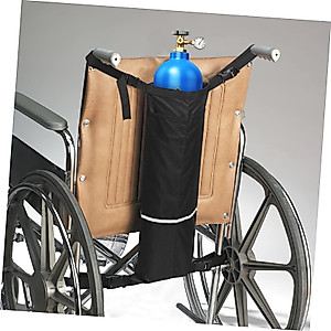 NOLITOY 3pcs shoulder bag medical oxygen backpack hanging bag buckle bag carrying bag oxygen tank oxygen cylinder holder sleeve medical wallet trolley bag wheelchair oxygen tank bag