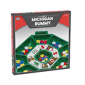 Michigan Rummy - The Perfect Blend of Rummy and Poker for an Entirely New Game Experience (Amazon Exclusive) by Goliath