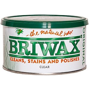 Briwax (Tudor Brown) Furniture Wax Polish, Cleans, stains, and polishes