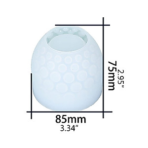 Handmade Candlestick UV Crystal Epoxy Resin Mold Jewelry Tray Storage Box Silicone Mould Flower Pot Planter Resin Mold DIY Crafts Home Decorations Ornaments Casting Mold