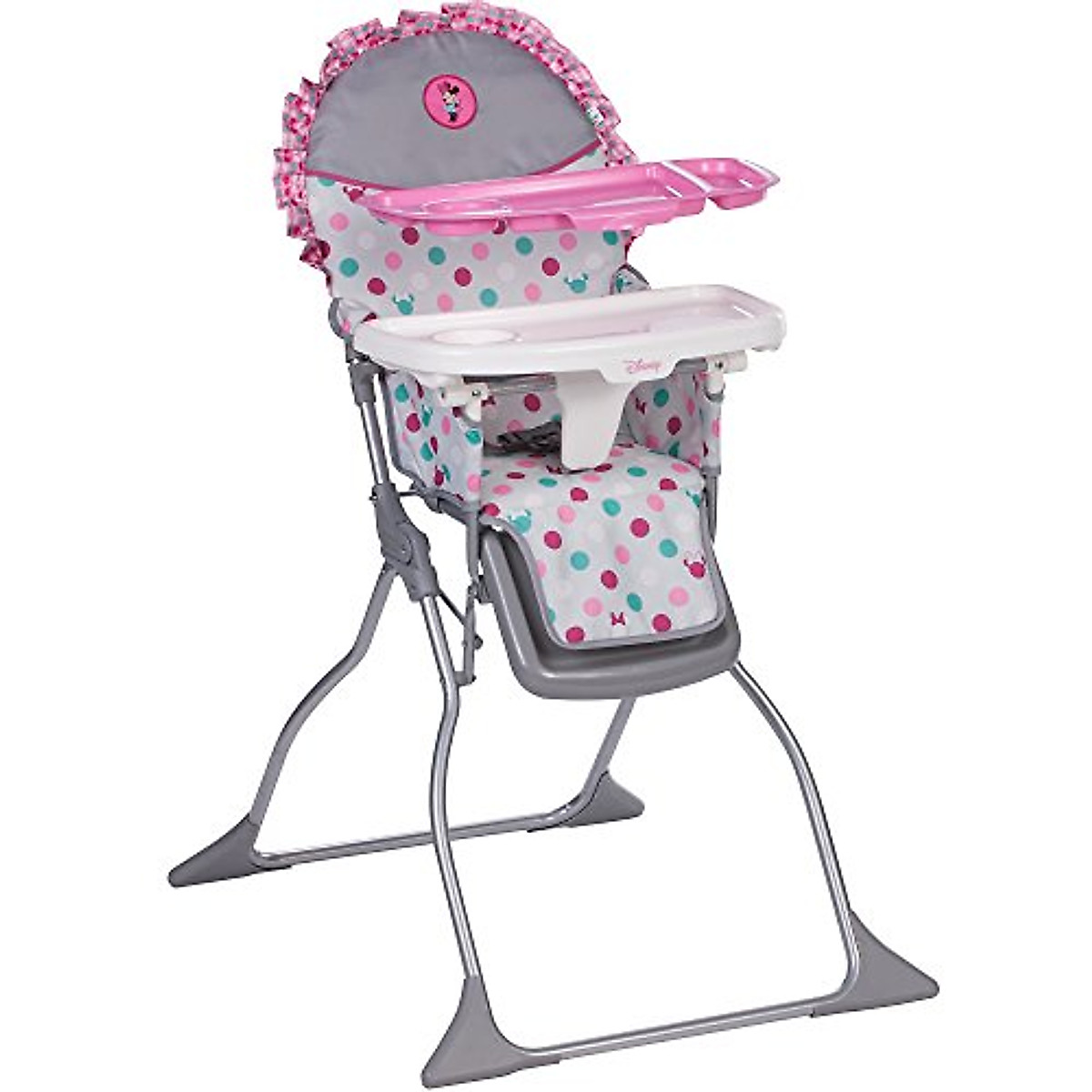 Disney Baby Simple Fold Plus High Chair, Minnie Dot Fun