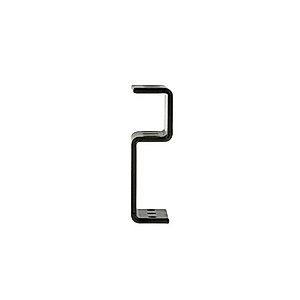 1RU (1 Rack Unit) Recessed Rack Adapter, 3" Recess or Extend from Face of Rack, Rail Depth Adapter, Extender, 25 lb (11 kg) Weight Capacity, for Computers, Servers or Network Equipment