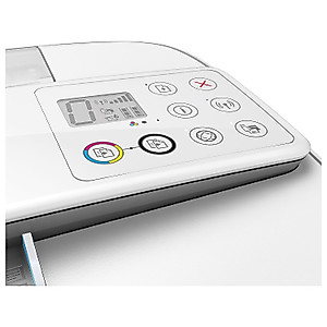 HP DeskJet 3755 Compact All-in-One Wireless Printer, HP Instant Ink, Works with Alexa - Stone Accent (J9V91A)