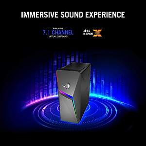 ASUS ROG Strix G10 Gaming Desktop PC, Core™ i5-11400F, GeForce RTX 3050, 16GB DDR4 RAM, 512GB SSD, Windows 11 Home, G10CE-BB554