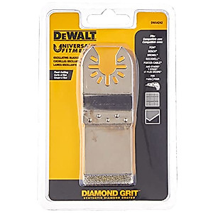 DEWALT Oscillating Tool Blade, Diamond Grit, Flush Cut (DWA4242)
