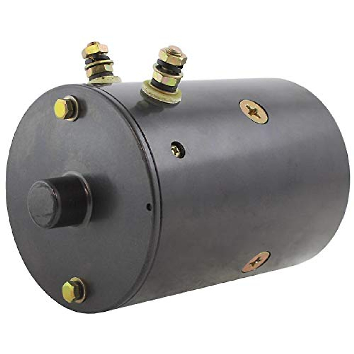 New Premium Slot Shaft Plow Motor Compatible with Western Fisher Snow Plow Applications Replaces 46-2584 46-3618 MUE6206AS MUE6306 MUE6306A MUE7001 46-4175 405-10118 56363 21500 MPV21500 21500-1