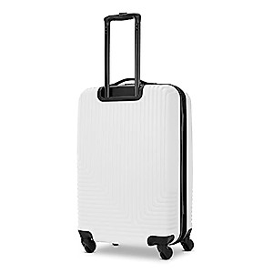 AMERICAN TOURISTER Groove Hardside Luggage with Spinner Wheels, White, 3-Piece Set (Carry On, Medium, Large)