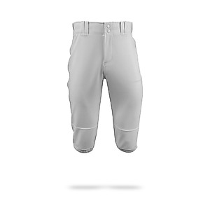Marucci Men's Standard Elite APEX Short Baseball Pant, White, Adult Medium