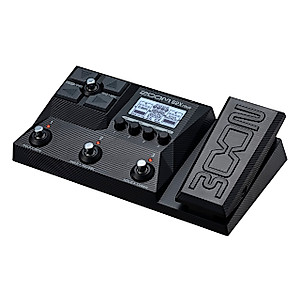 Zoom G2X Four Guitar Multi-Effects Processor with Expression Pedal, Multi-Layered IR’s, Amp Modeling, 75+ Built-in Effects, Looper, Rhythm Section, Tuner, Audio Interface, Lightweight