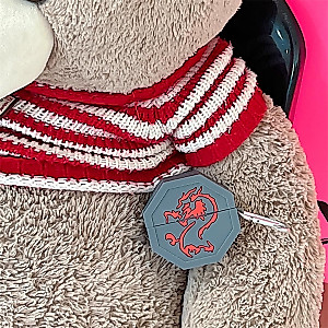 AOLABOKY Earphone Case for Sony WF-1000XM4,Cartoon Cool Dragon Talisman Jackie Chan Adventures Soft Silicone Protective Cover for Sony wf-1000xm4 with Keychain