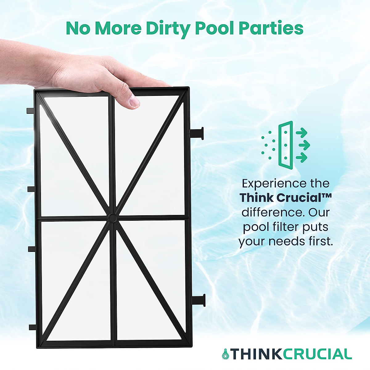 Think Crucial Replacement Spring Filter Cartridge Compatible with Maytronics Dolphin, Nautilus CC Plus, M200, M400, M500, M4, M5, Wave 65, Wave 90, Oasis Z5 Models, Part# 9991433-R4