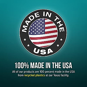 Moblorg Small Center Console for Cars, Trucks, Minivans, SUVs, Vehicle Organizer, Cup Holders, Recycled Plastic, Made in USA (Black)