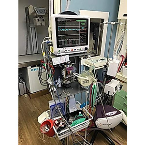 Utech PM5000V Veterinary Multi-parameters Monitor with SPO2, NIBP,Temp,ECG,PR,Resp