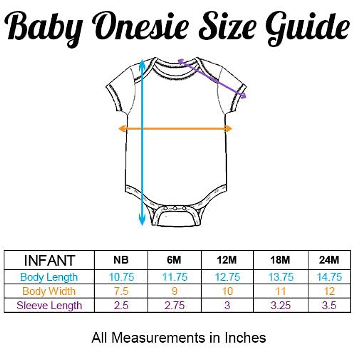 TATY Kids Pregnancy Announcement Onesie Custom Text Personalized Baby Onesie Infant One Piece Bodysuit Newborn White
