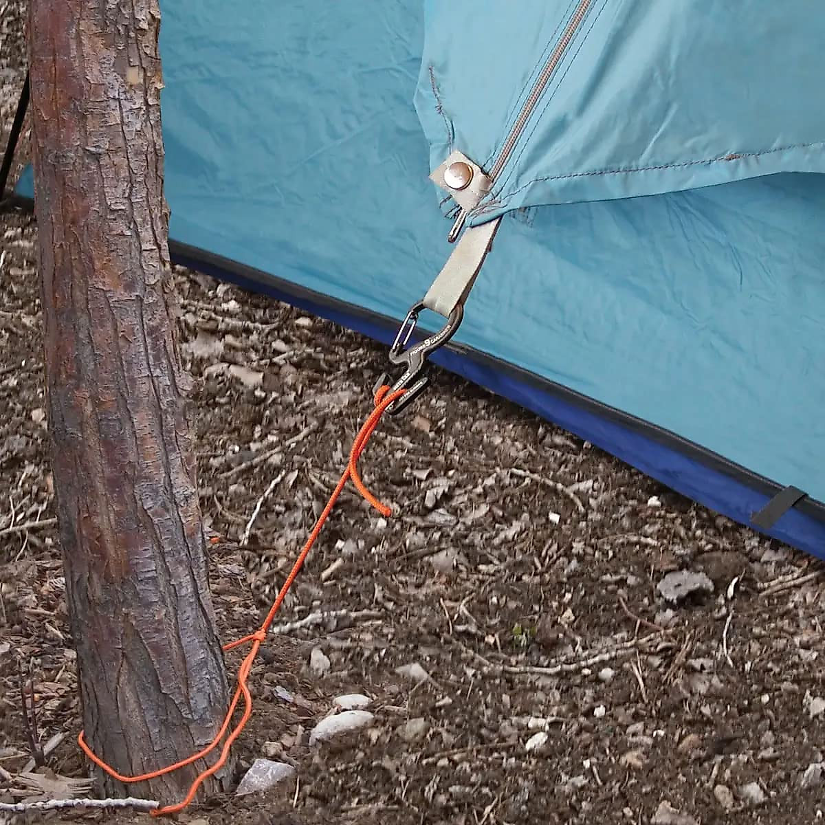 Carabiner/Tension Device, 2-3/4 in., PK2