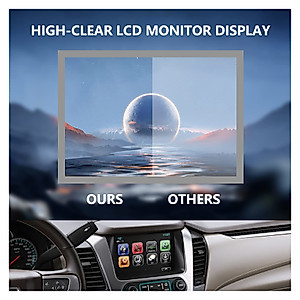 Replacement 8.4" Uconnect 4C UAQ LCD Monitor Touch-Screen, Radio Navigation New OEM Replacement Fit for Jeep Dodge RAM Chrysler 2017-2021