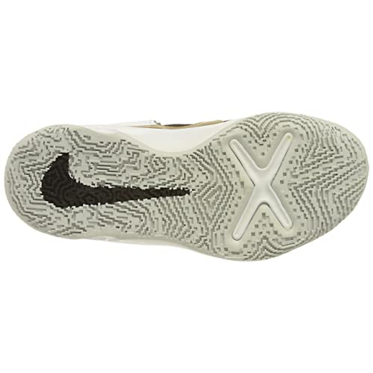 NIKE Unisex Kid's Running Shoes Sneaker, Black Metallic Gold White Photon Dust, 31 EU