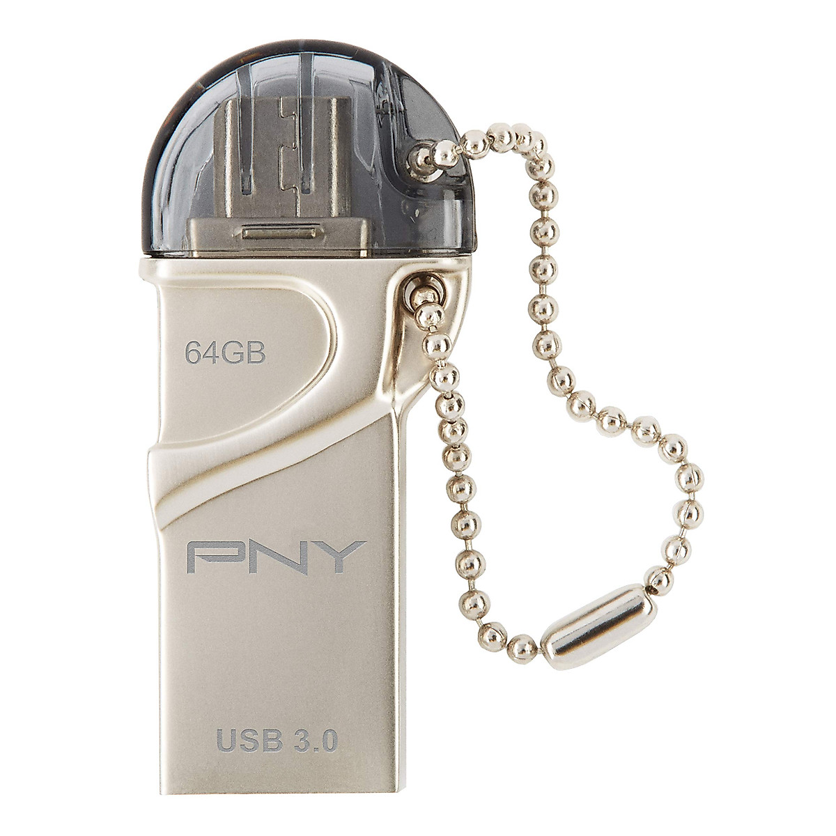 PNY 64GB Duo-Link USB 3.0 OTG Flash Drive for Android - (P-FDI64GOTGTO30-GE)