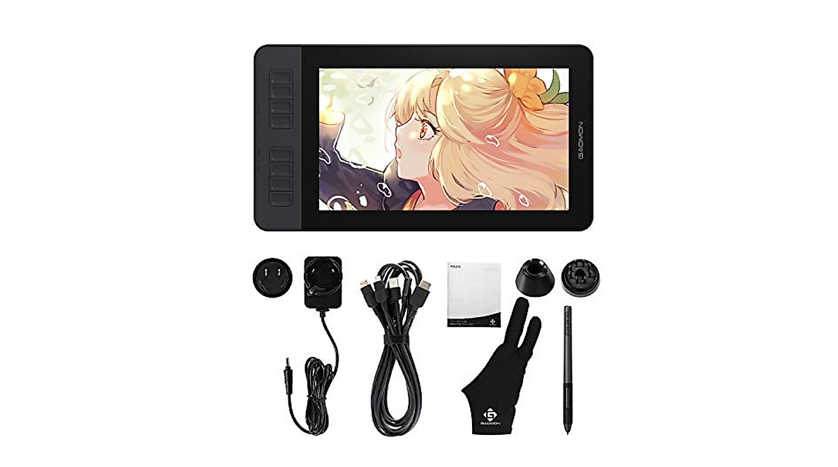 GAOMON PD1161 11.6 Inch Tilt Support Drawing Monitor,Pen Display ...