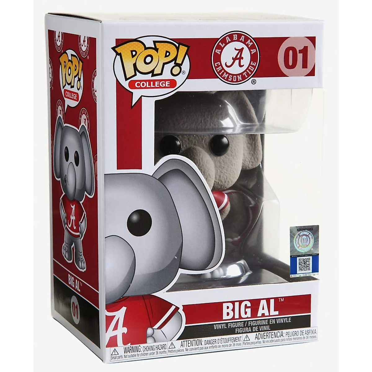 Funko Pop College: Alabama Crimson Tide - Big Al Vinyl Figure #42857
