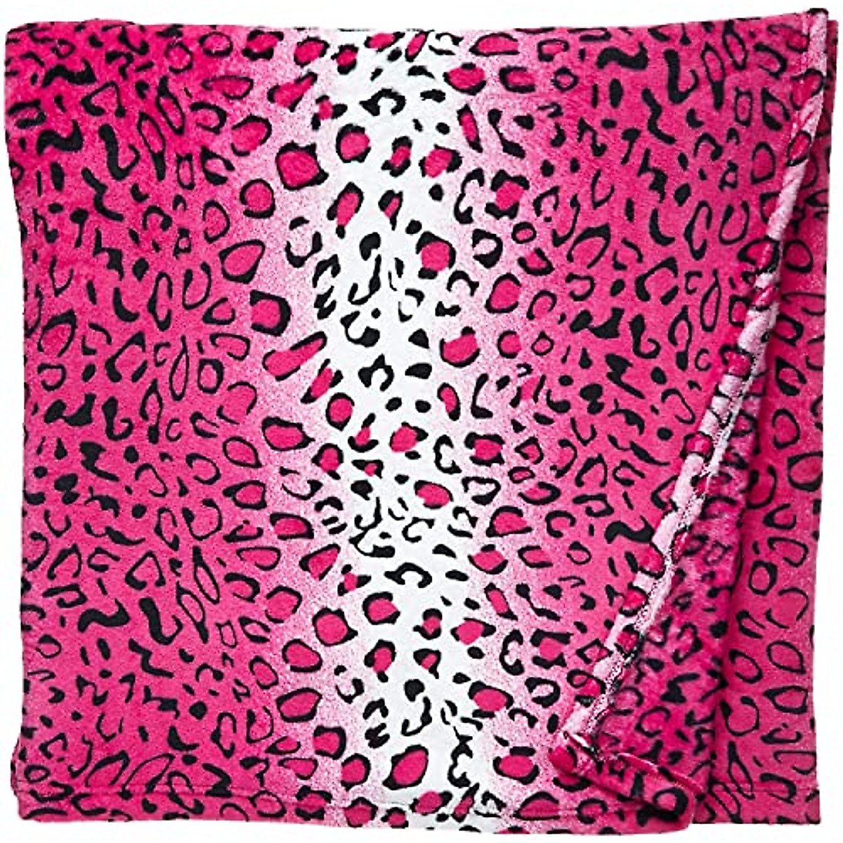 Home Must Haves Safari Animal Print All Season Extra Soft Warm Cozy Sofa Couch Throw Premium Bed Blanket (King, Pink Leopard)